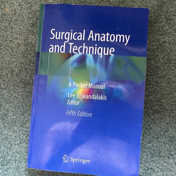 Springer | Other | Surgical Anatomy And Technique 5th Edition | Poshmark
